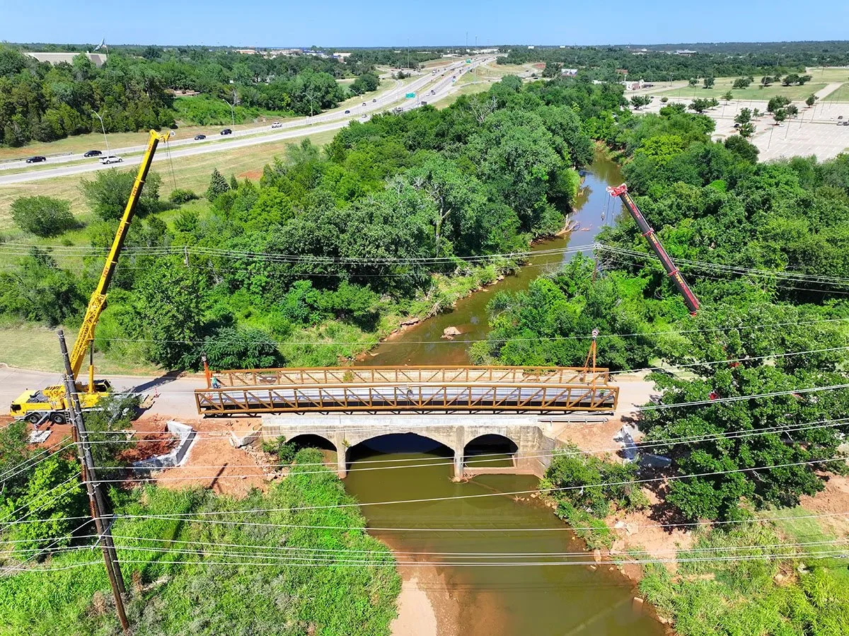 Deep Fork Greenway Trail — Central Bridge Company - Bridge Construction