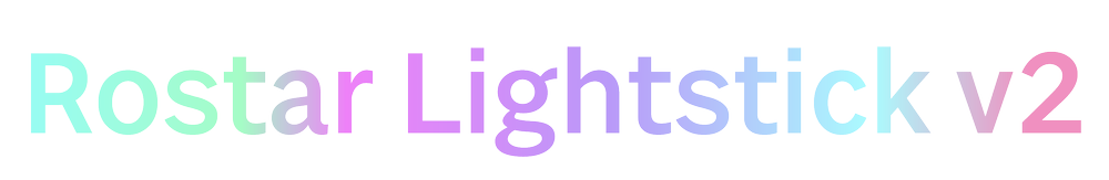 Official Lightstick — The Rose