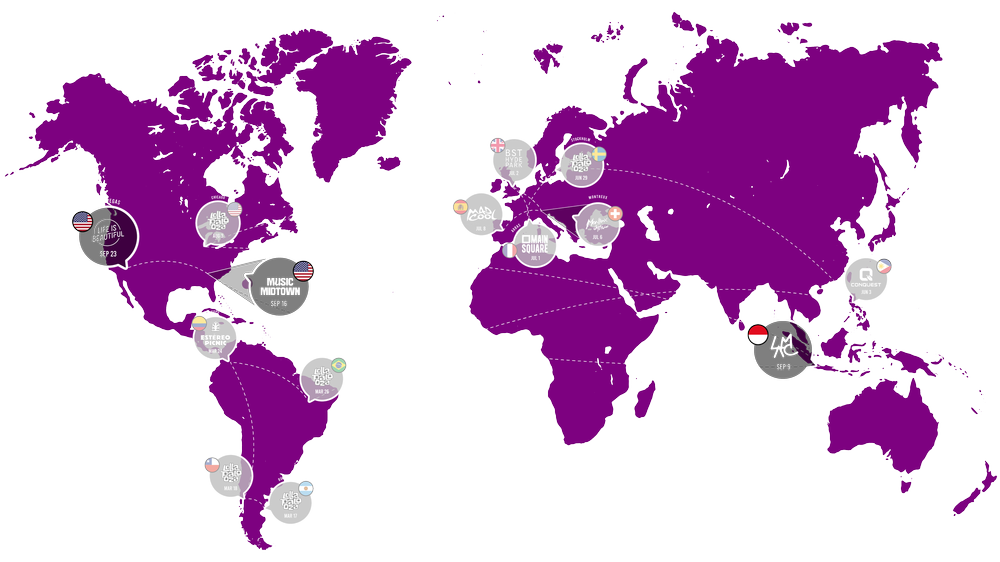 The Rose – Festival Roadmap — The Rose