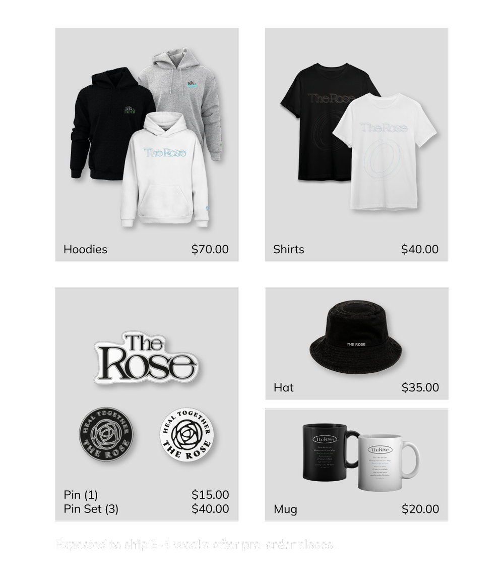 HEAL Official Merch — The Rose