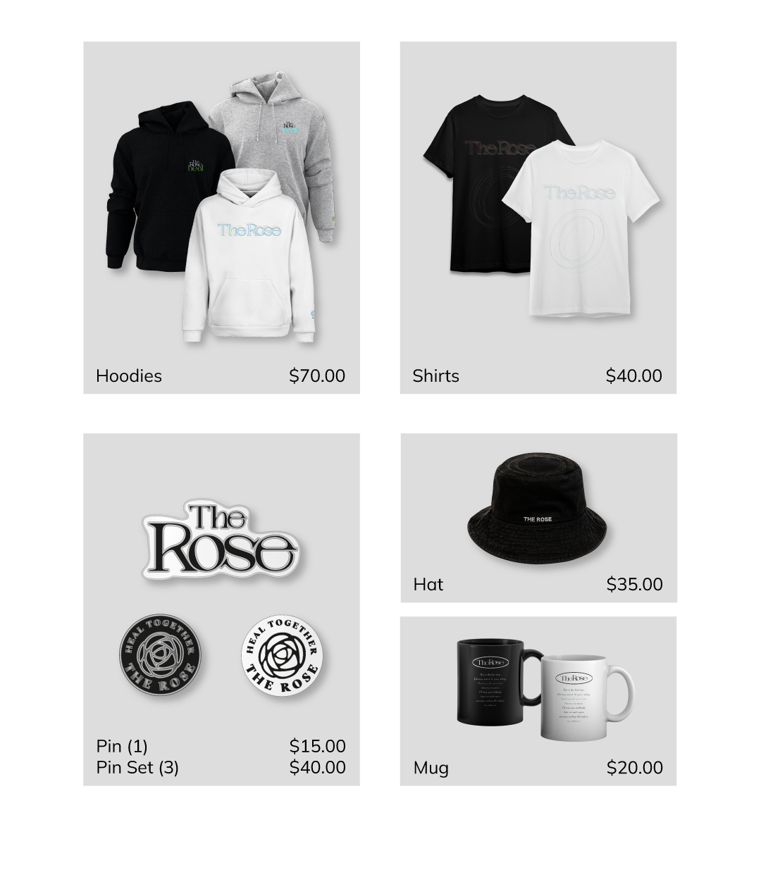HEAL Official Merch — The Rose