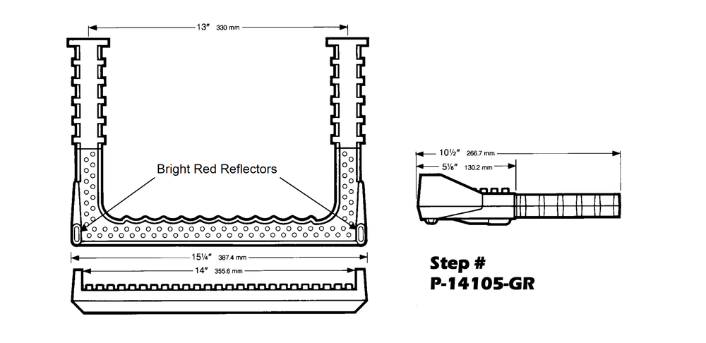 poly manhole steps — Lane International