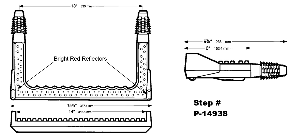 poly manhole steps — Lane International