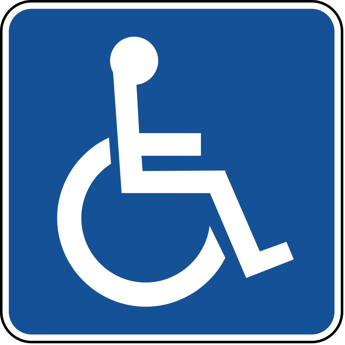 International Symbol of Accessibility | Wheelchair Logo