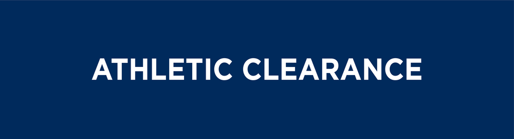 ATHLETIC CLEARANCE — DHHS Football