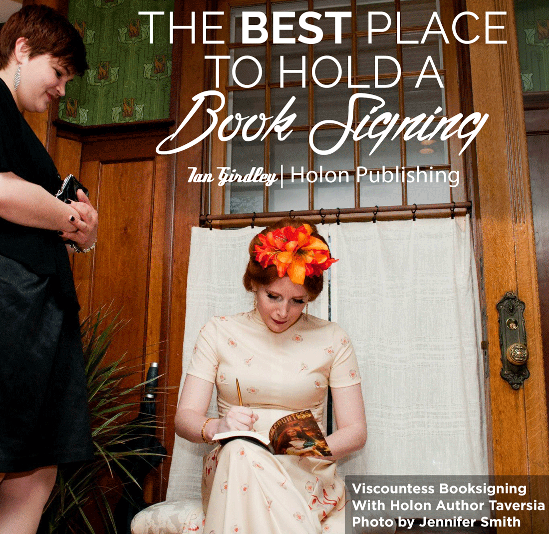 The Best Place to Hold a Book Signing — Holon Publising