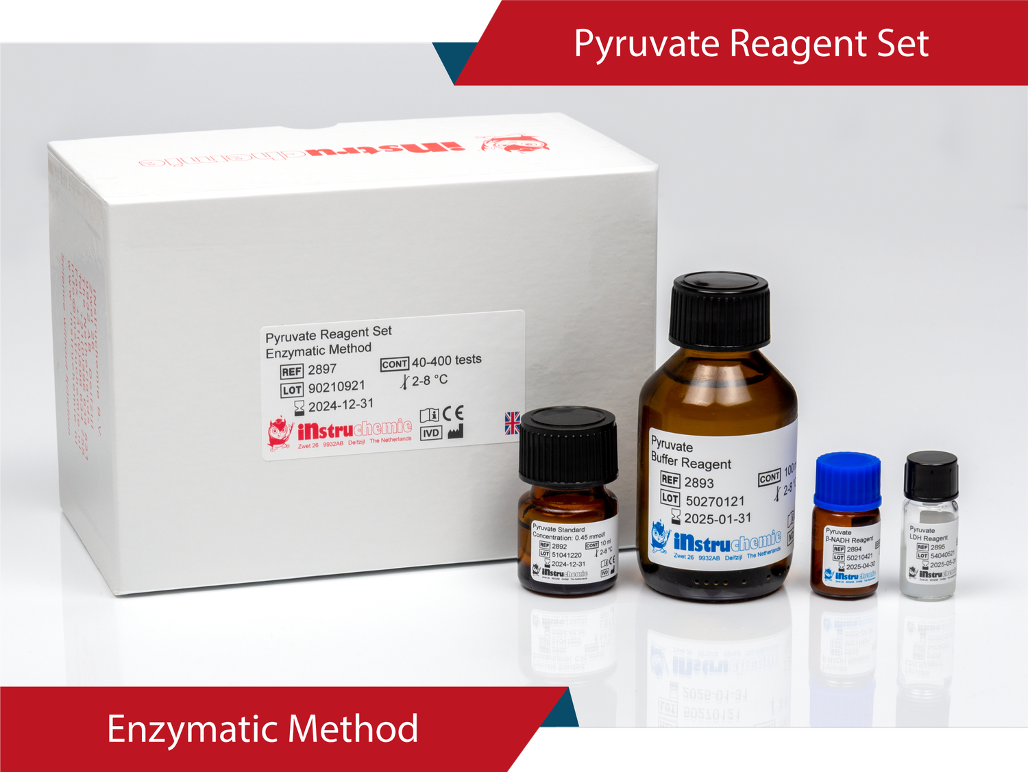 Pyruvate Reagent Set, Enzymatic Method — INstruchemie