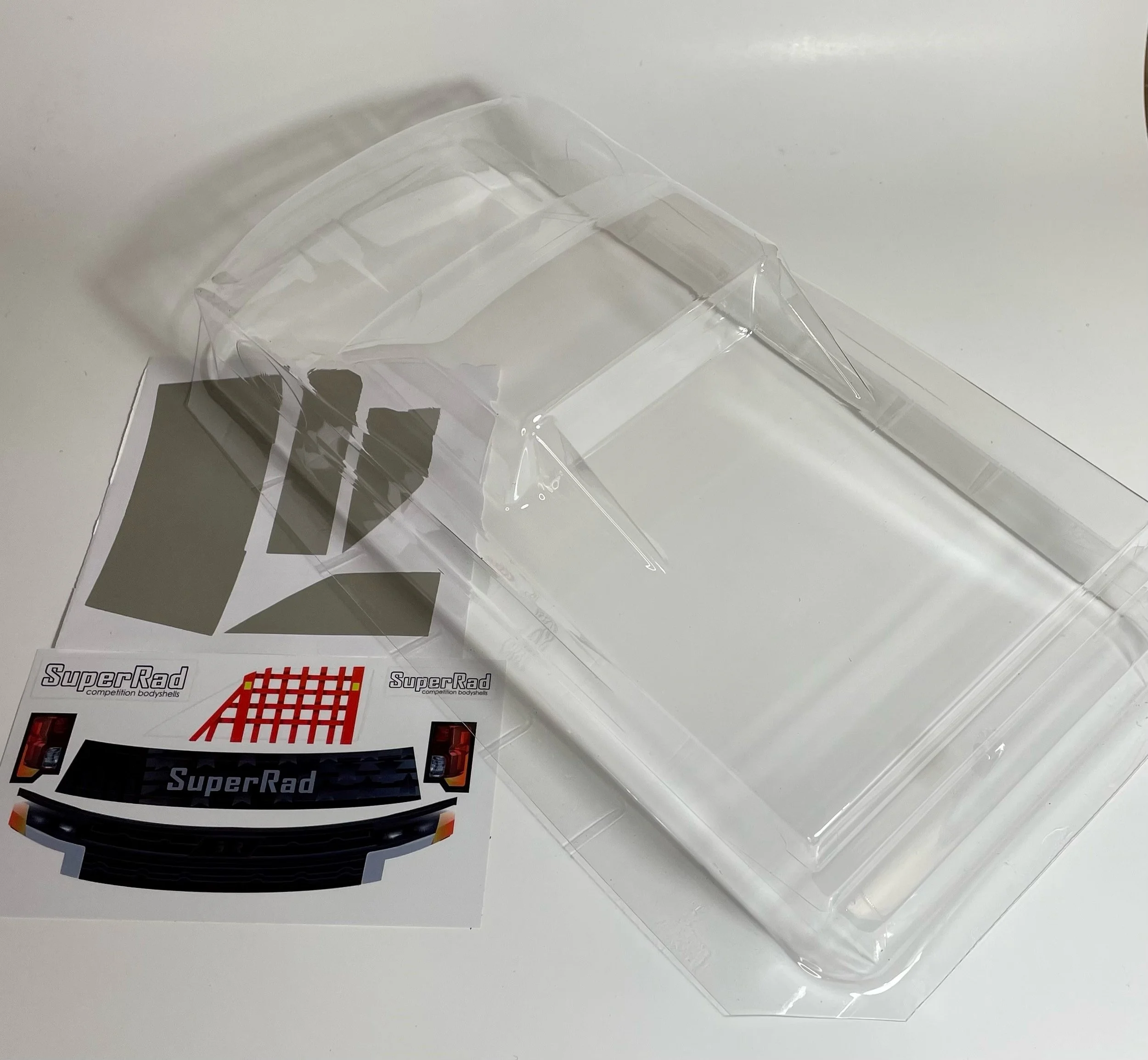 SR-05 1/12 LMP body — SuperRad Competition Bodyshells