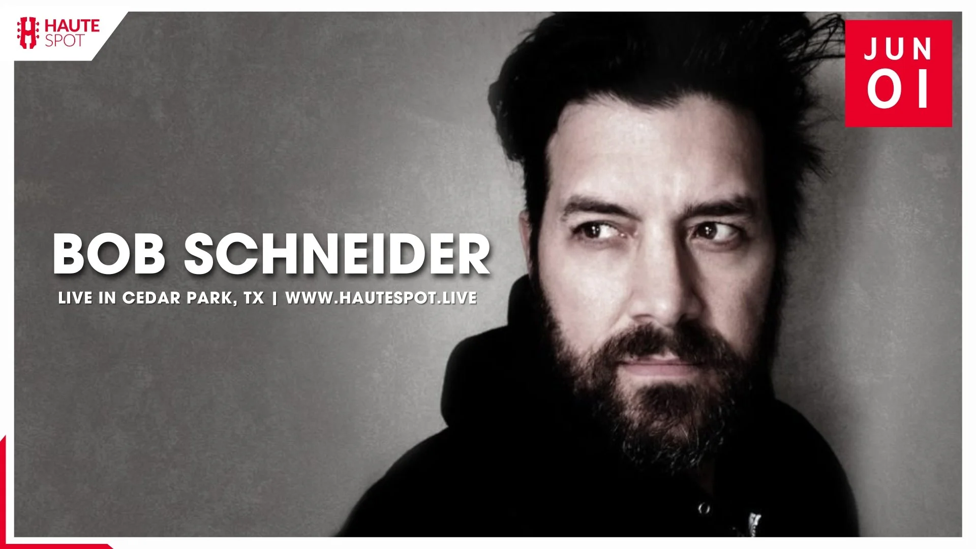 Bob Schneider Live at Haute Spot in Cedar Park on Saturday, June 1st ...