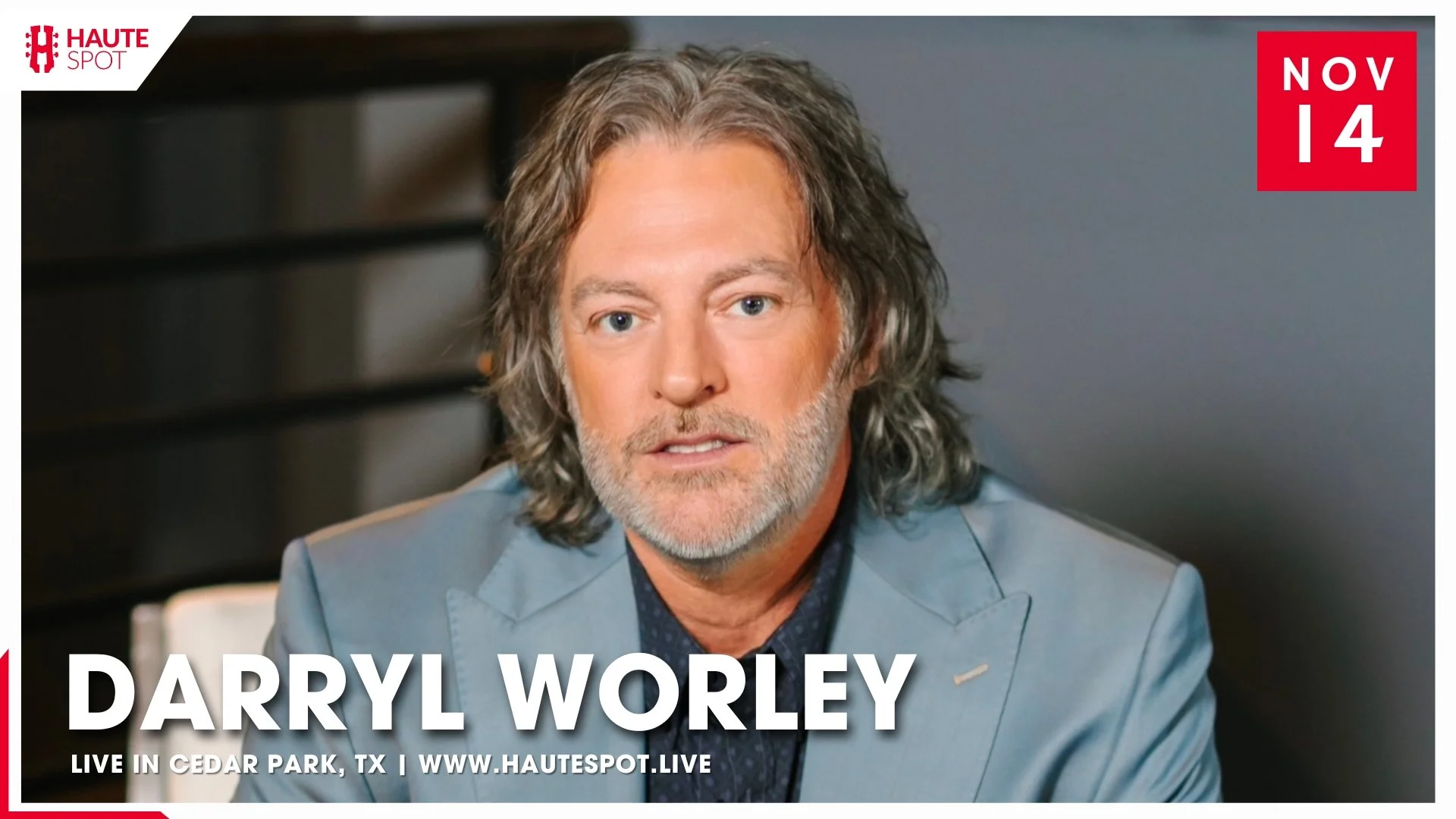 Darryl Worley Live in Cedar Park on Thursday, November 14th, 2024 ...
