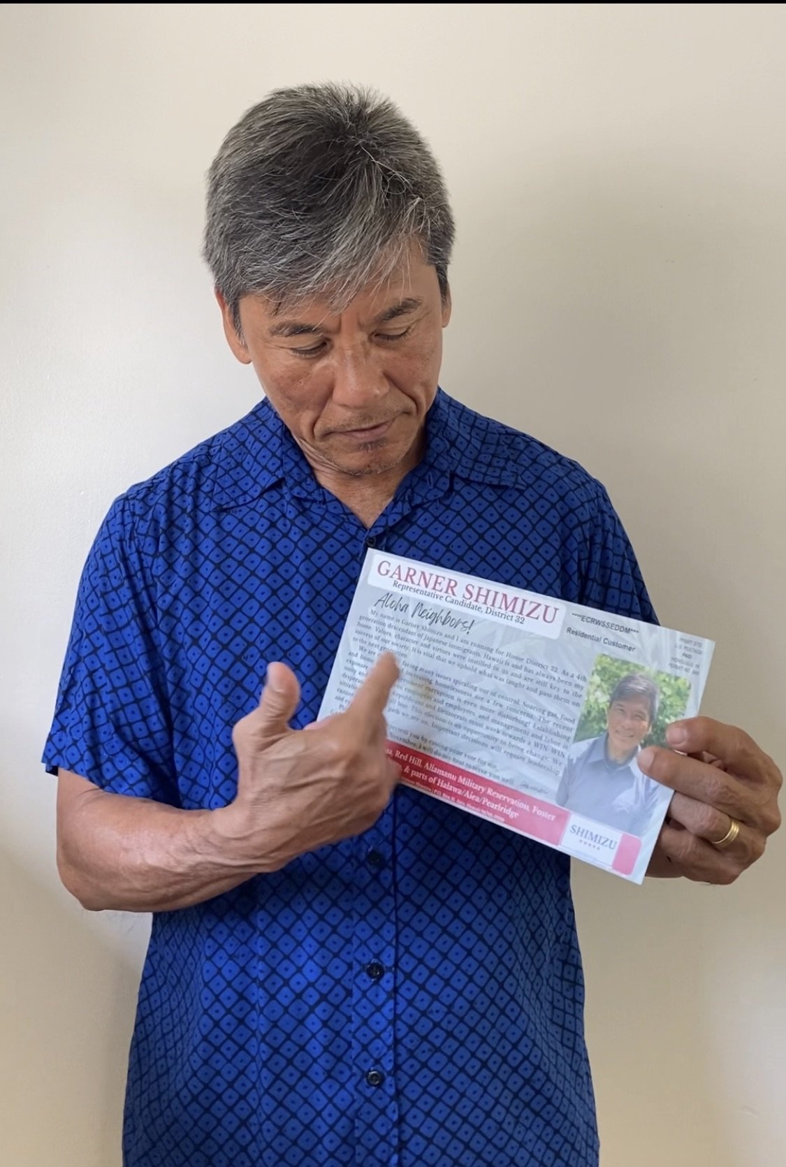 Garner Shimizu - House of Representatives District 32 Candidate