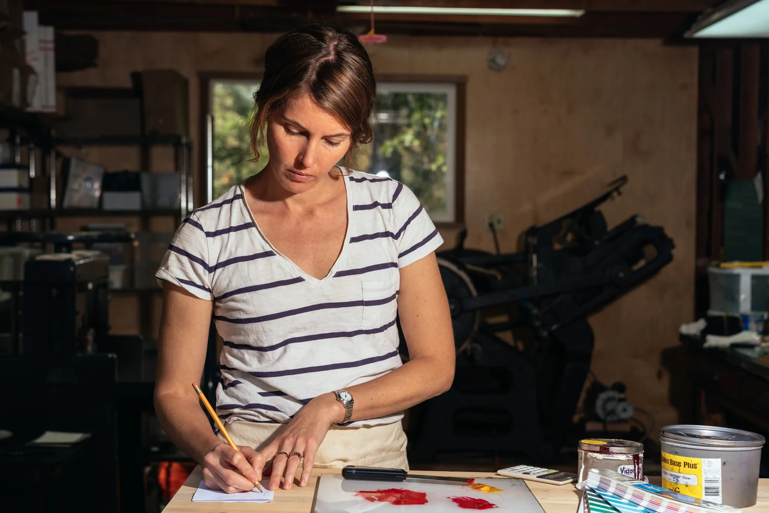 A Letterpress Studio in Napa Valley — Shipwright & Co