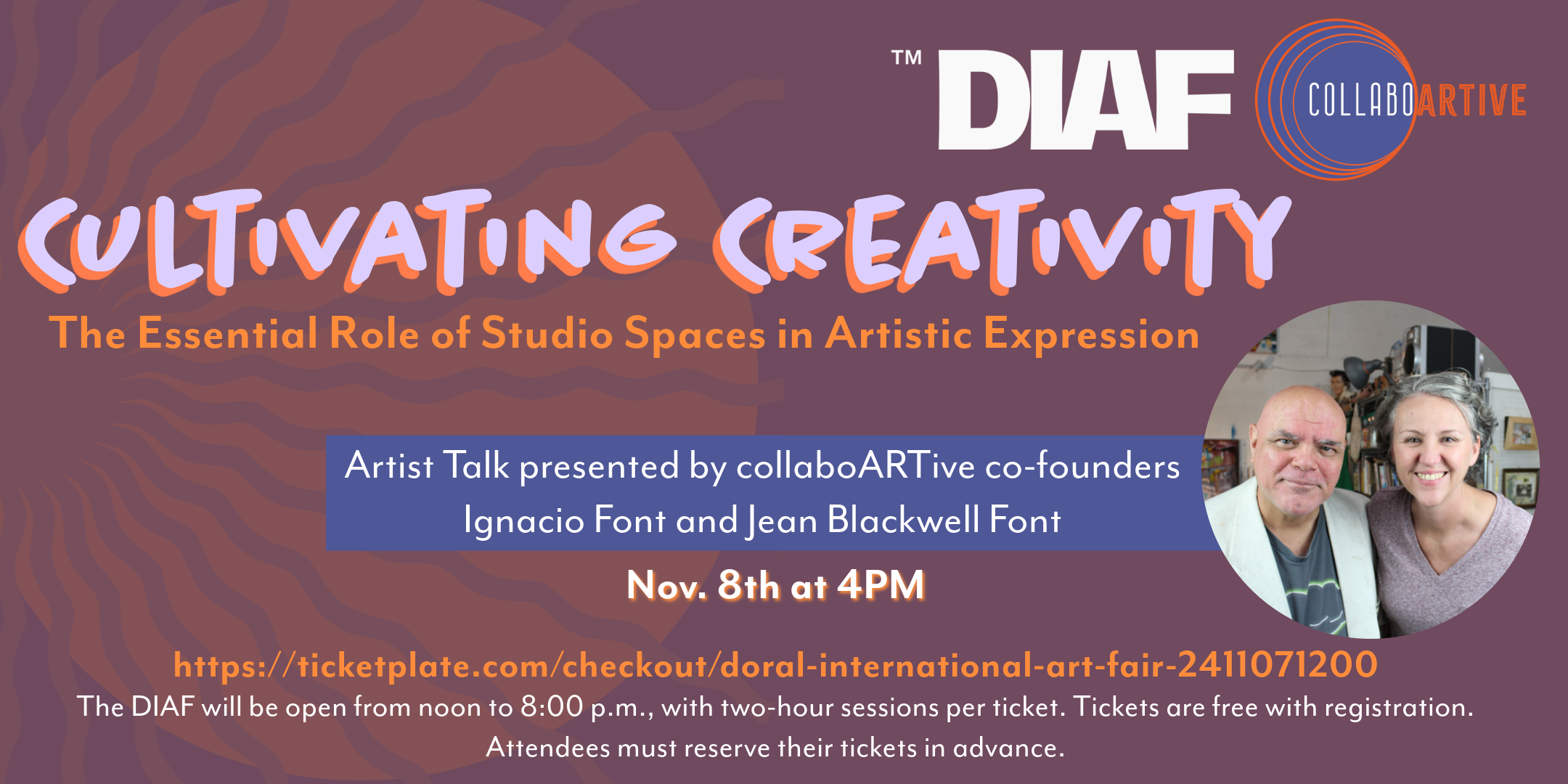 Cultivating Creativity - Artist Talk at DIAF — collaboARTive