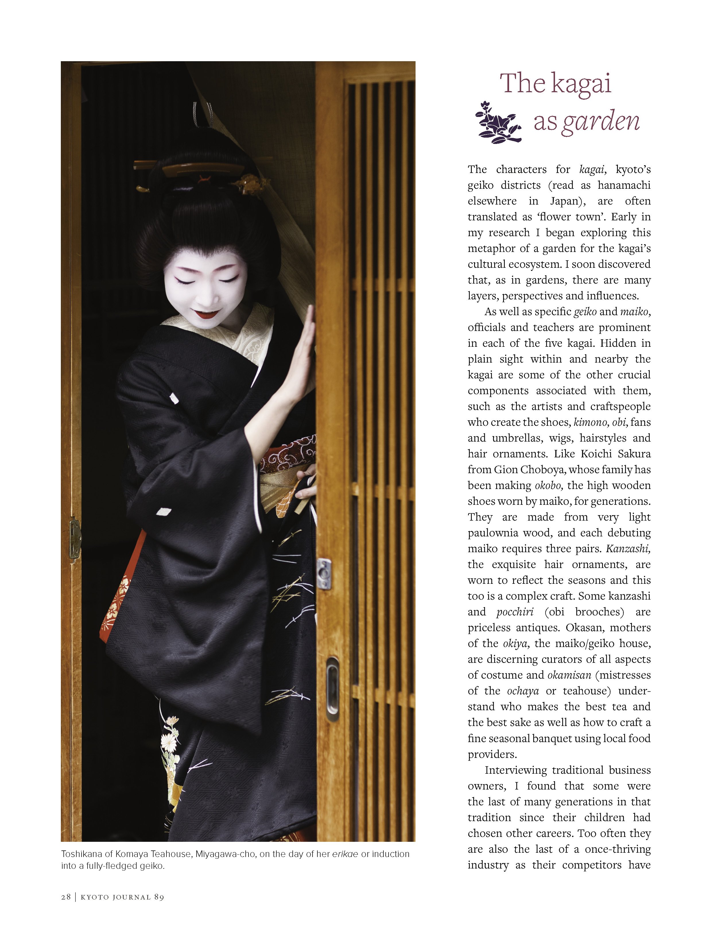 Living Kagai Culture — Robert van Koesveld Photography