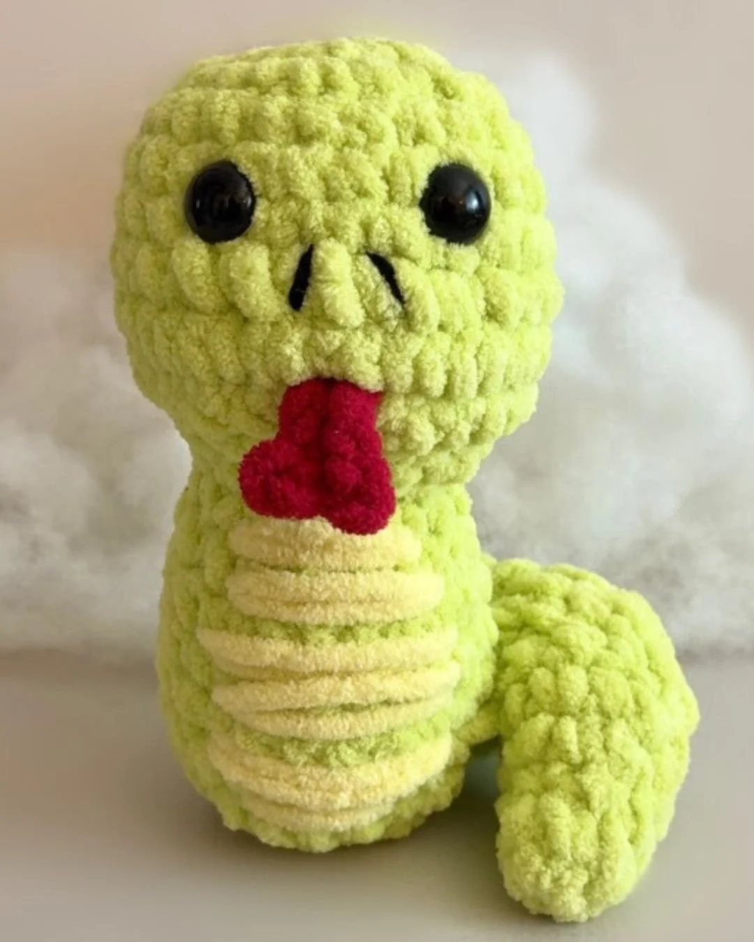 Free Crochet Snake Pattern (Cute, Quick-to-Make, and a Not So Scary ...