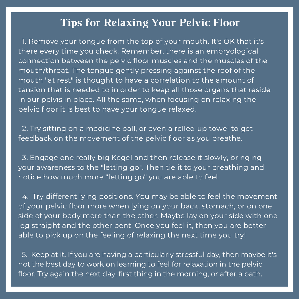 How to Relax Tight Pelvic Floor Muscles for Better Postpartum Recovery ...