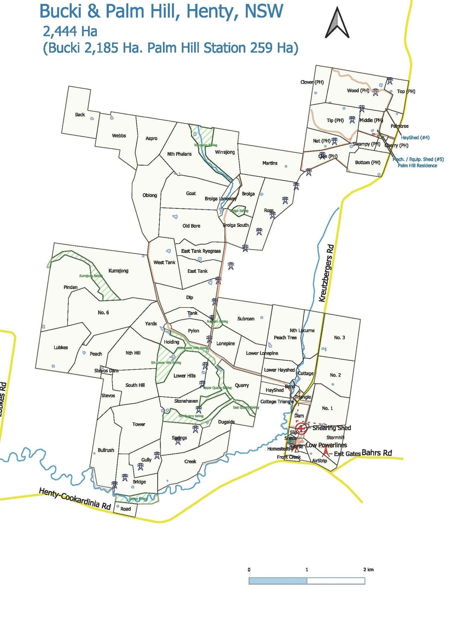 Bucki Map — Burgess Rural
