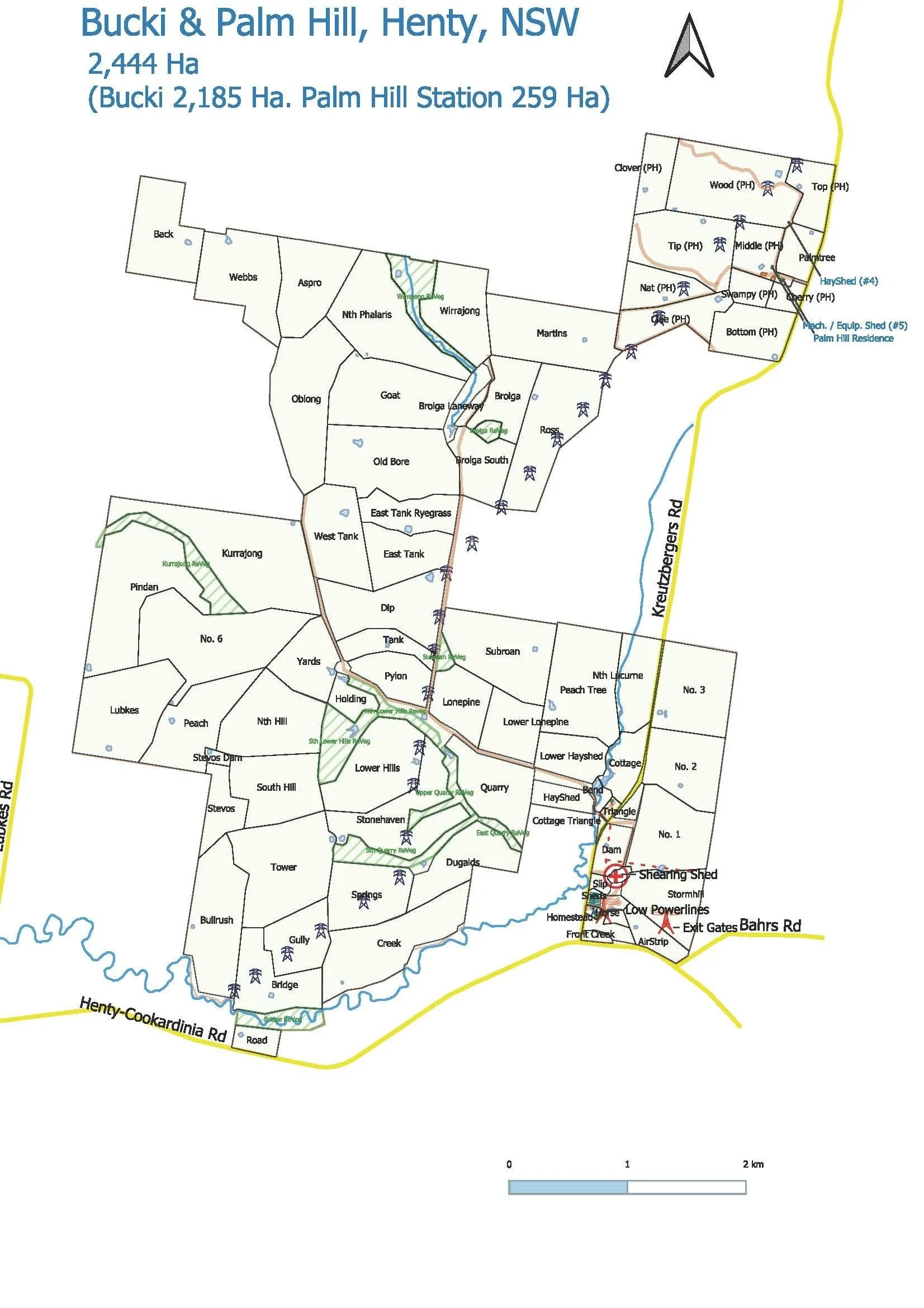 Bucki Map — Burgess Rural