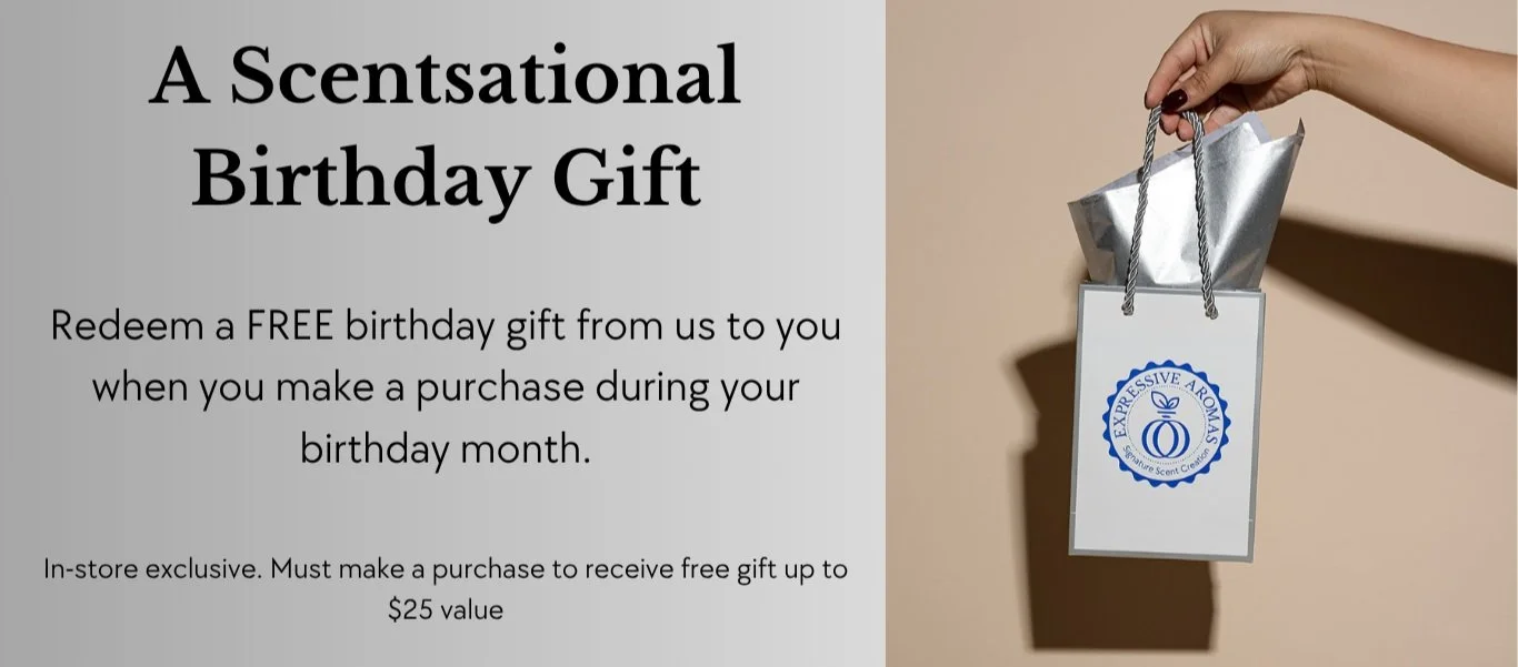 Birthday Program | Celebrate with Fragrance: Join Now — Expressive Aromas