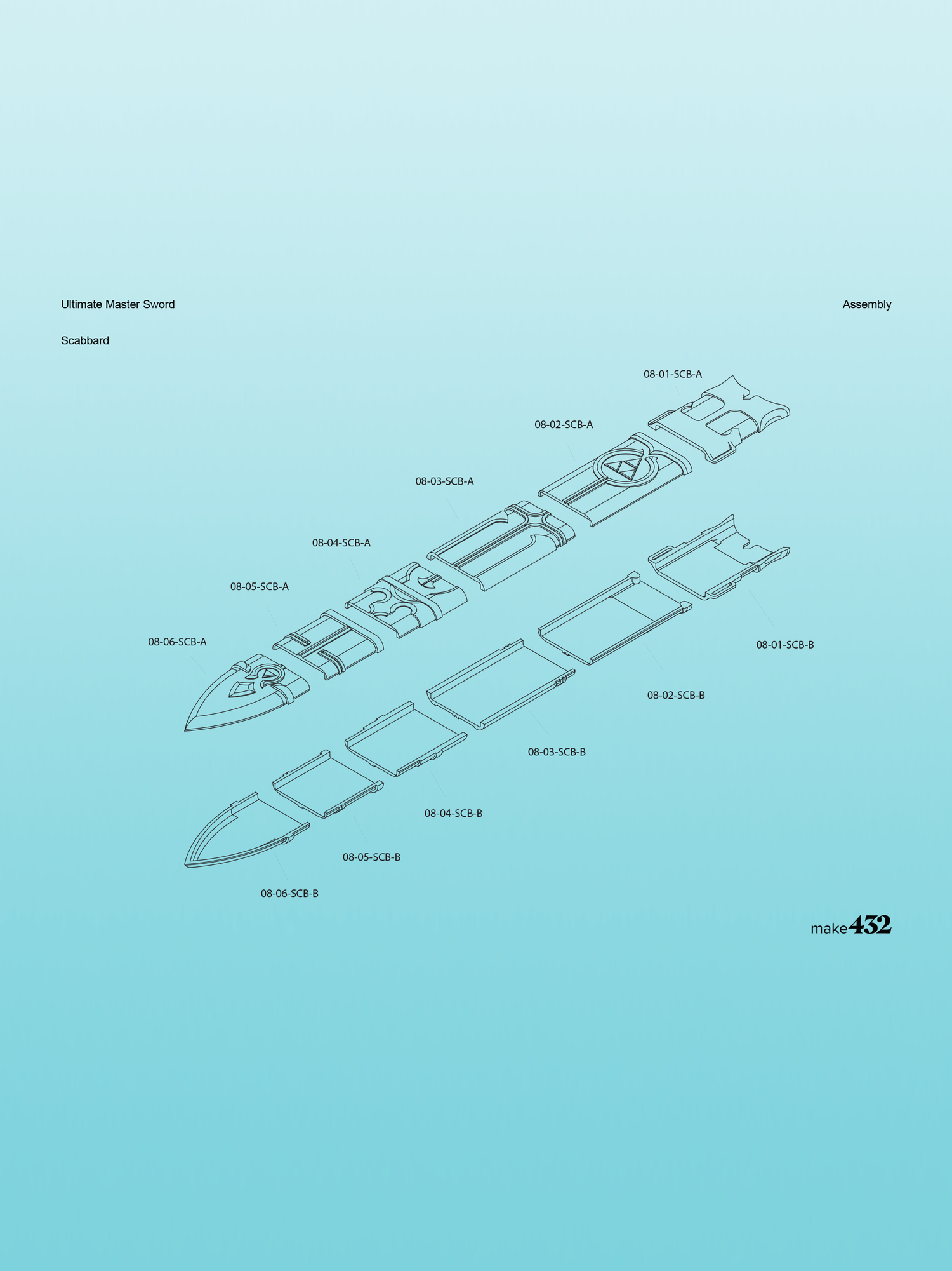 Master Sword STL | STL File for 3D printing | Legend of Zelda Inspired ...