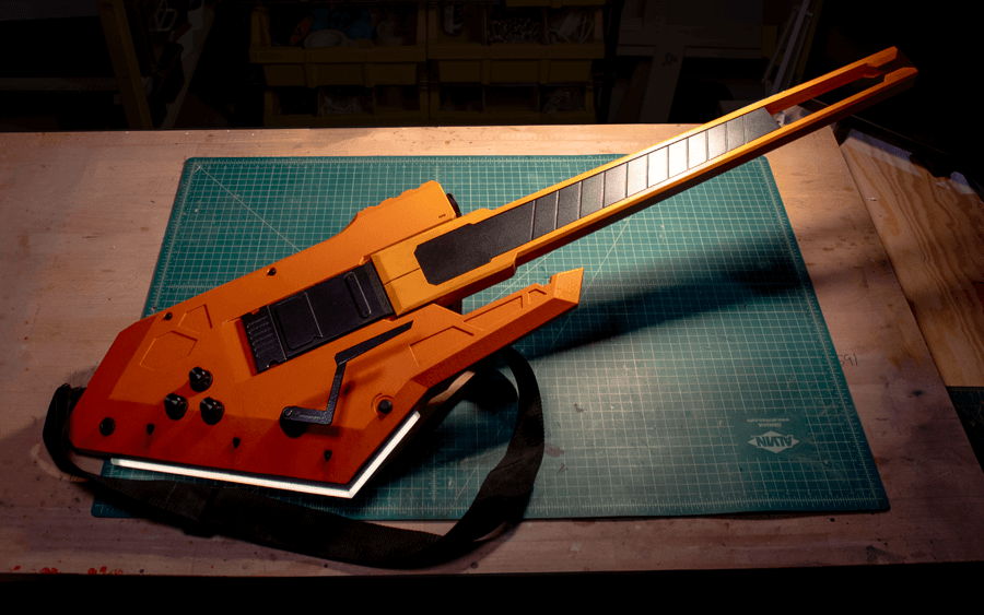 3D Printing the Higgs Guitar Prop from Death Stranding 2 — Complete ...