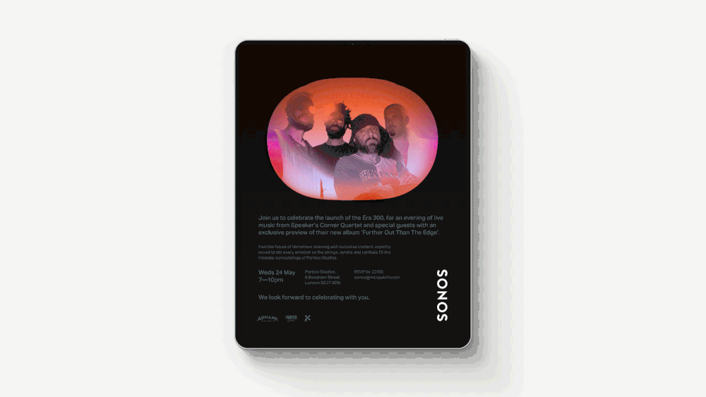 Sonos — Further Out Than The Edge — Stuart Ross—Sheeran