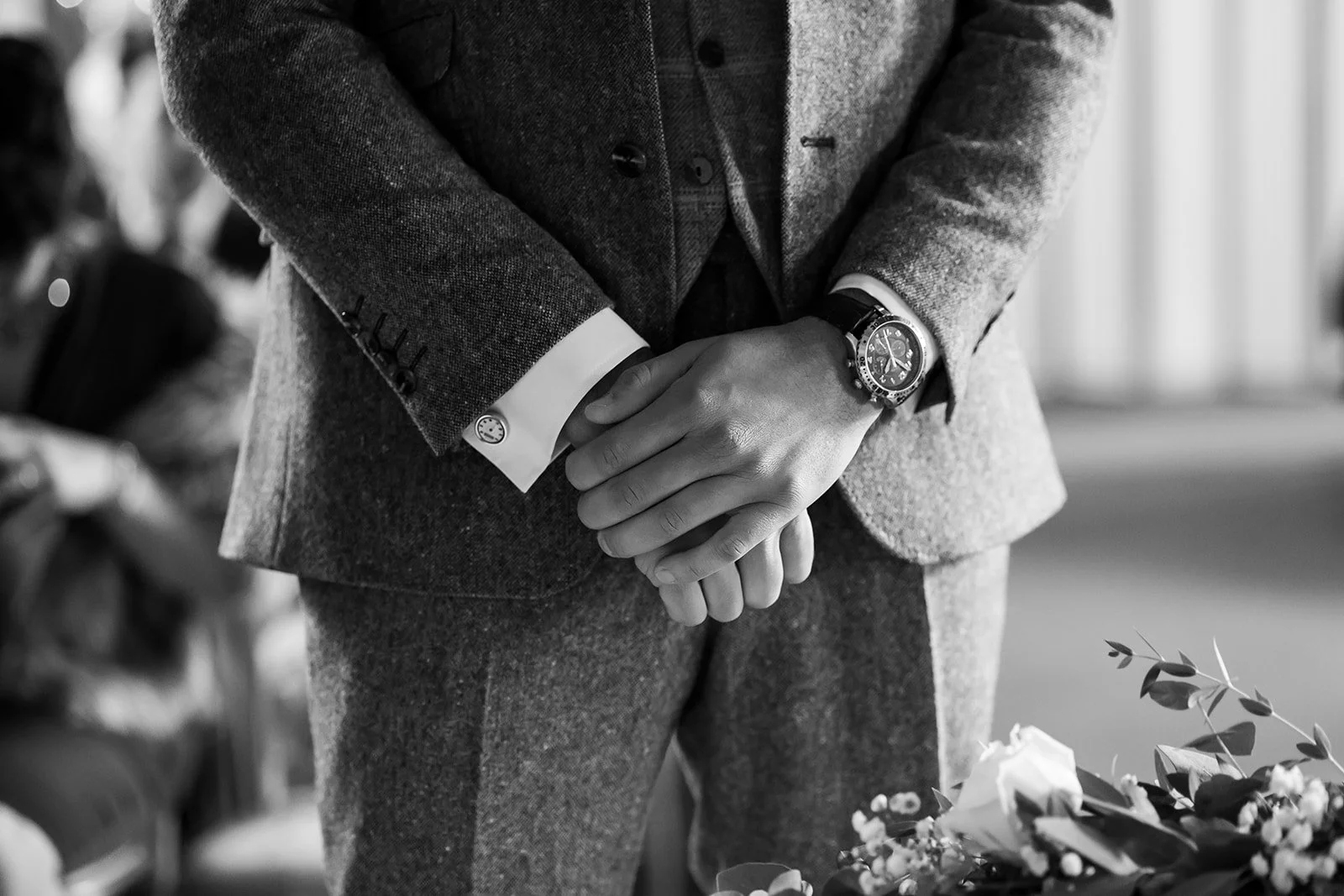 DIY Winter Wedding at Clock Barn.