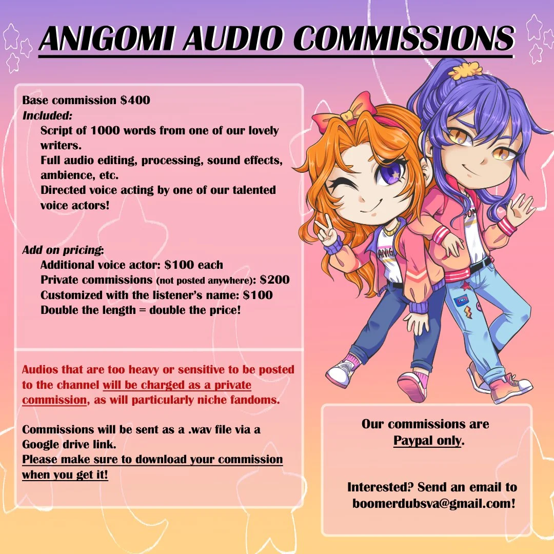 Commissions — ANIGOMI