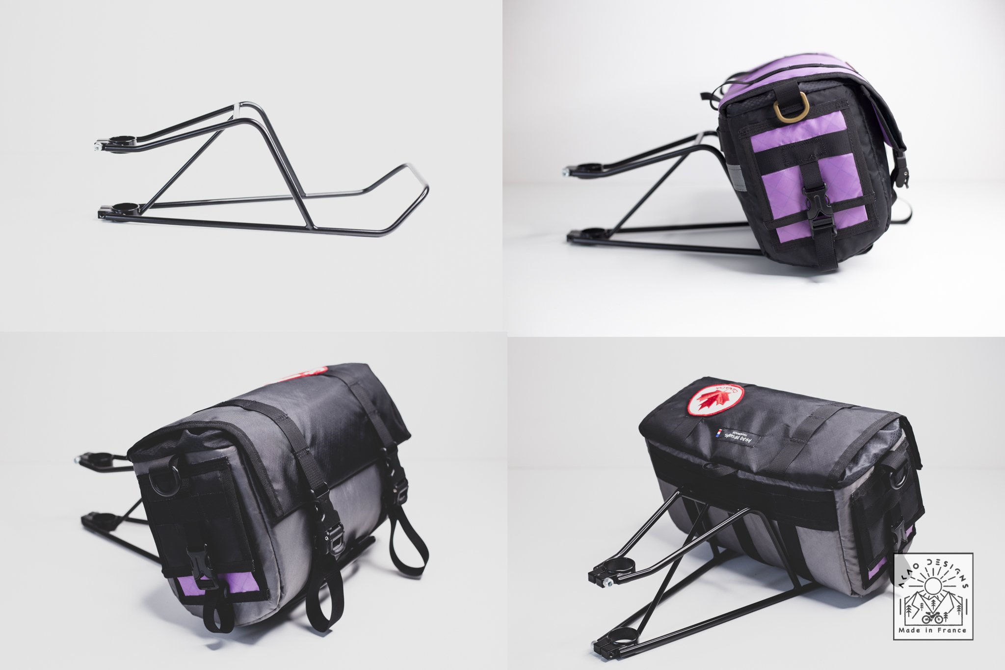 Akao Designs Online Shop - bikepacking bags from Saint-Malo