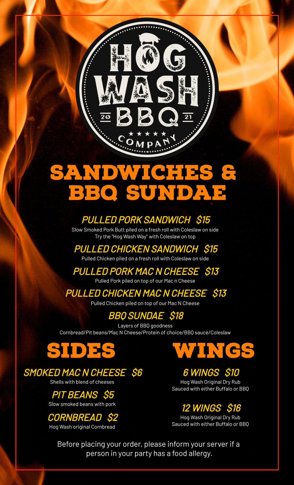 Vending — Hog Wash BBQ Com