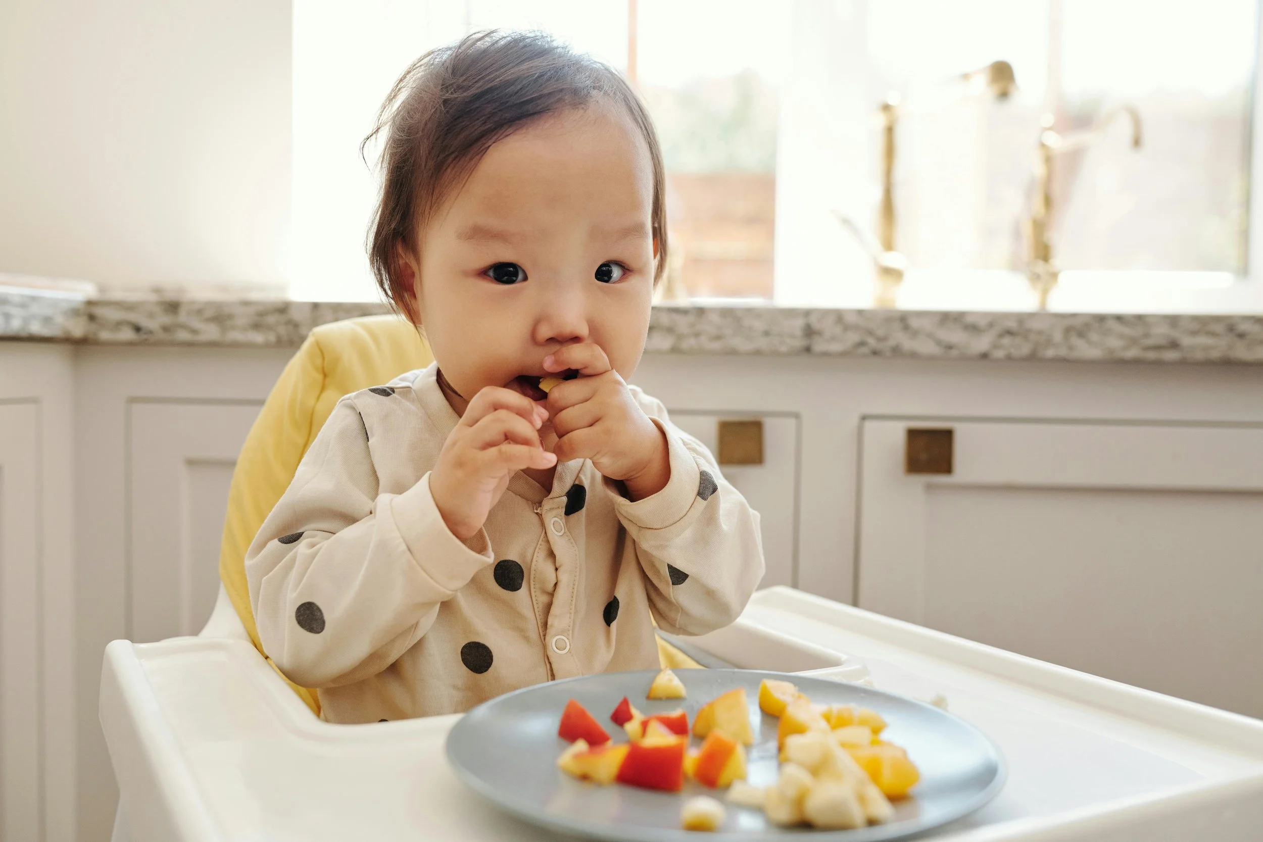 Starting Solids Isn’t About Control — What Parents Should Know (4–12 Months) — The Heybrook