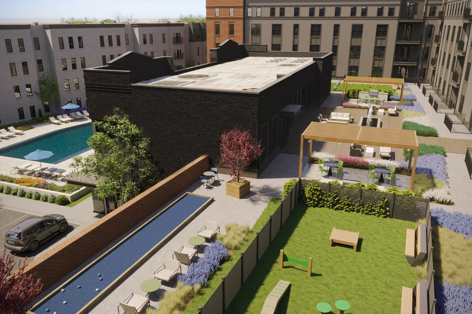 AMENITIES — Lusso Apartments in Italian Village