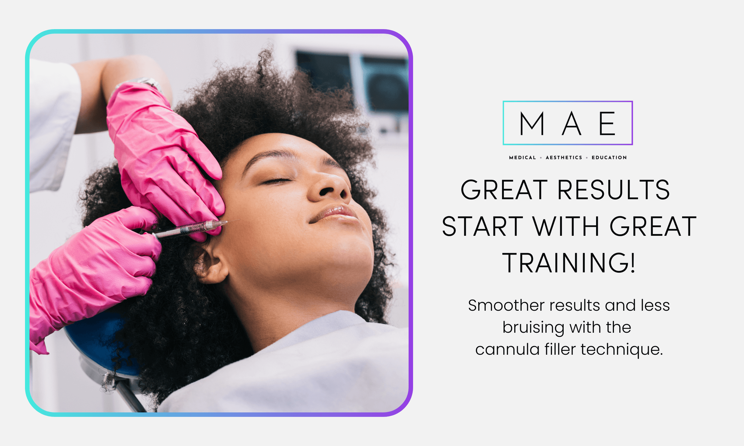 Cannula Filler Technique — Medical Aesthetics Education