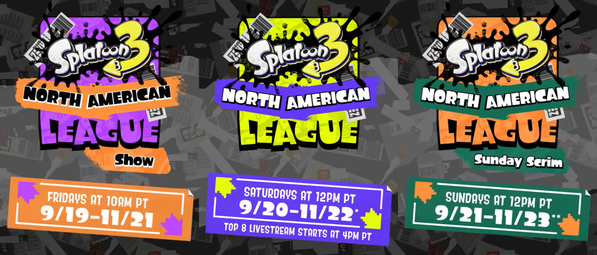 The Splatoon 3 North American League News Drop! — Splatoon Stronghold
