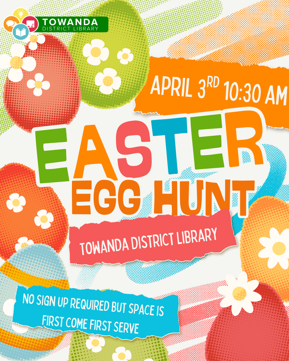 Easter Egg Hunt! — Towanda District Library