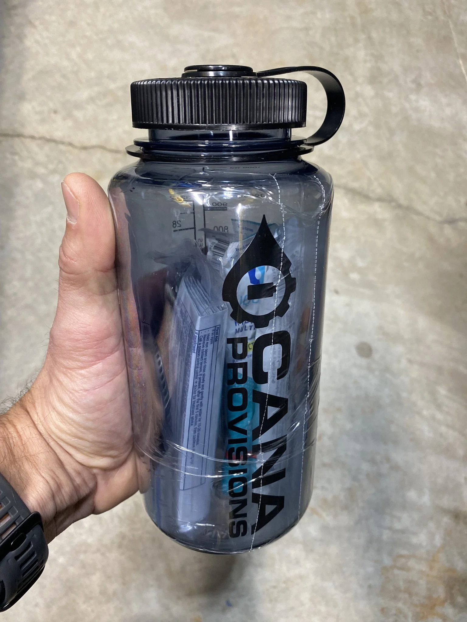 M50/C50 Gas Mask Compatible, Narrow-Mouth Nalgene Cap — CANA Provisions