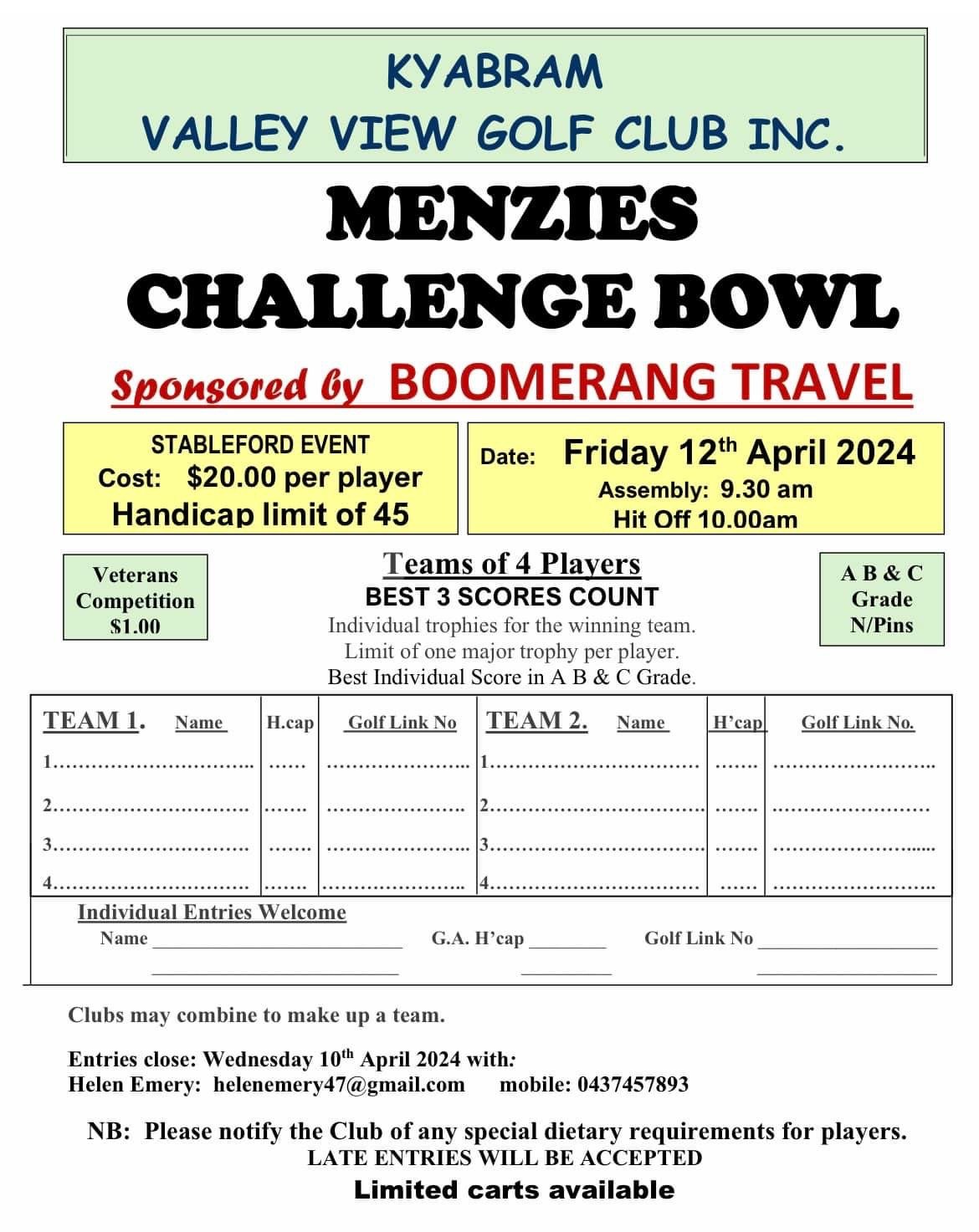 Kyabram Valley View Golf & Bowls Club
