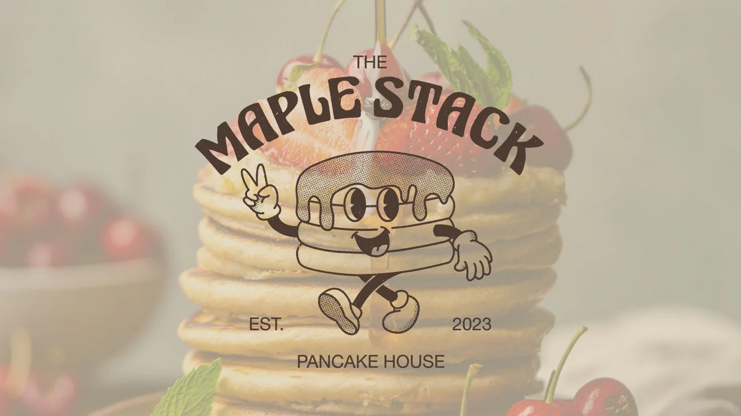 The Maple Stack | Retro-Inspired Pancake House Brand Identity ...