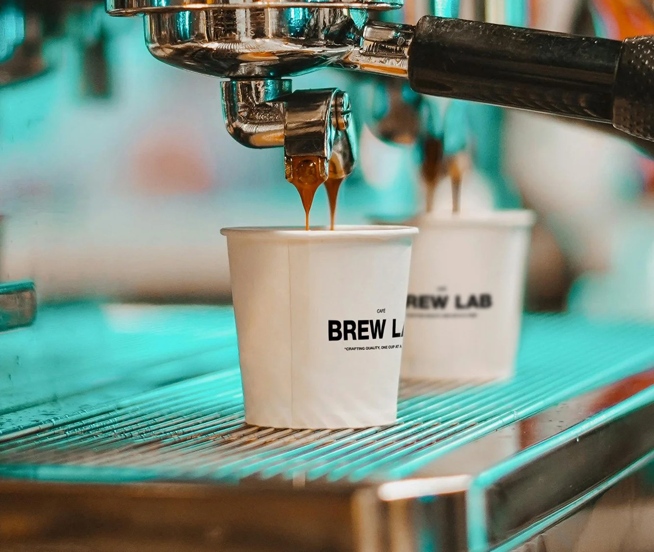 Brew Lab Café | Modern & Minimalistic Coffee Brand Identity — Valentine ...