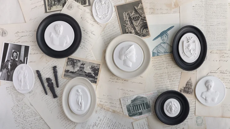 STATUETTE - Handcrafted Wall Decor, Intaglios, Head Busts & More