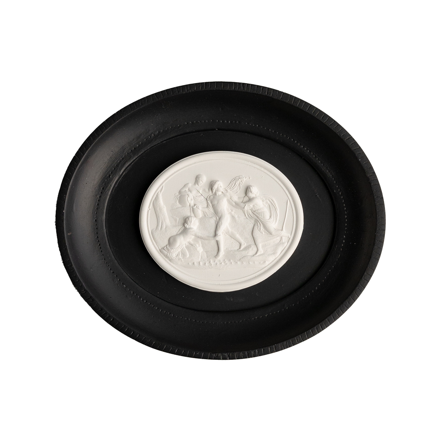 Thalia Large Noir Framed Intaglio — STATUETTE