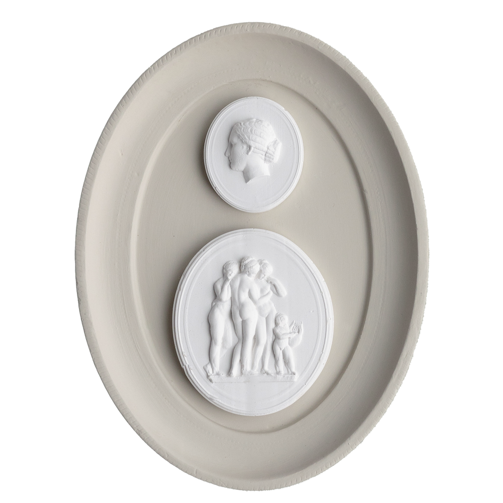 Menelaus Small Linen Mounted Intaglio — STATUETTE