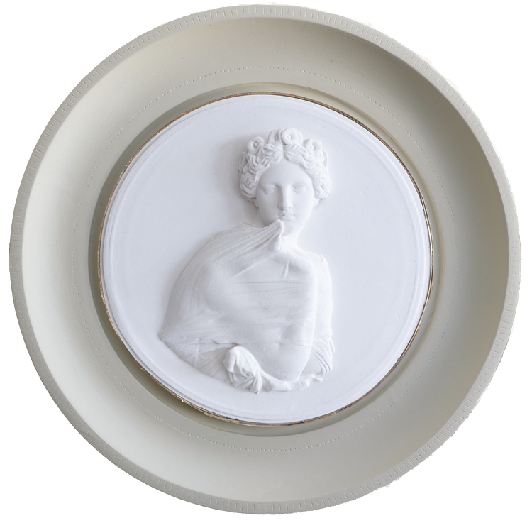 Assorted Large Linen Framed Intaglios 1 — STATUETTE