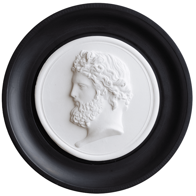 Assorted Large Linen Framed Intaglios 1 — STATUETTE