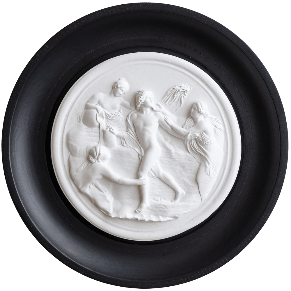Assorted Large Linen Framed Intaglios 1 — STATUETTE