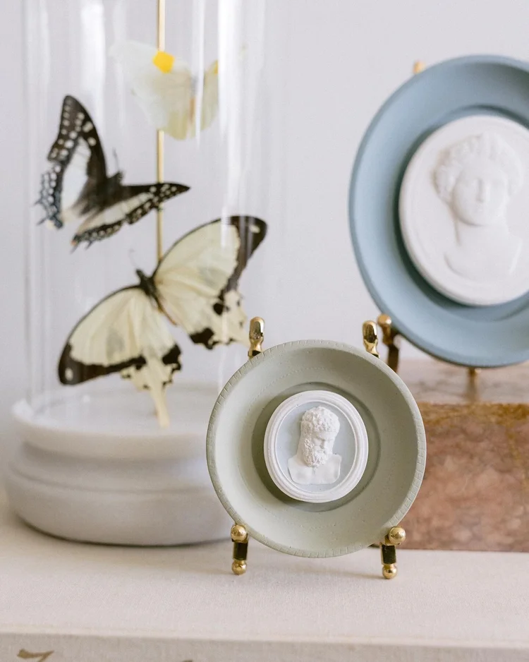 STATUETTE - Handcrafted Wall Decor, Intaglios, Head Busts & More