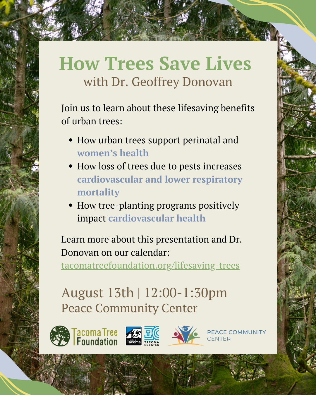 Trees are a lifesaving part of our urban infrastructure with Dr ...