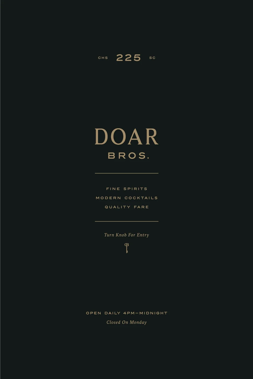 Brand Development and Signage for Doar Bros. — Saturday Studio ...