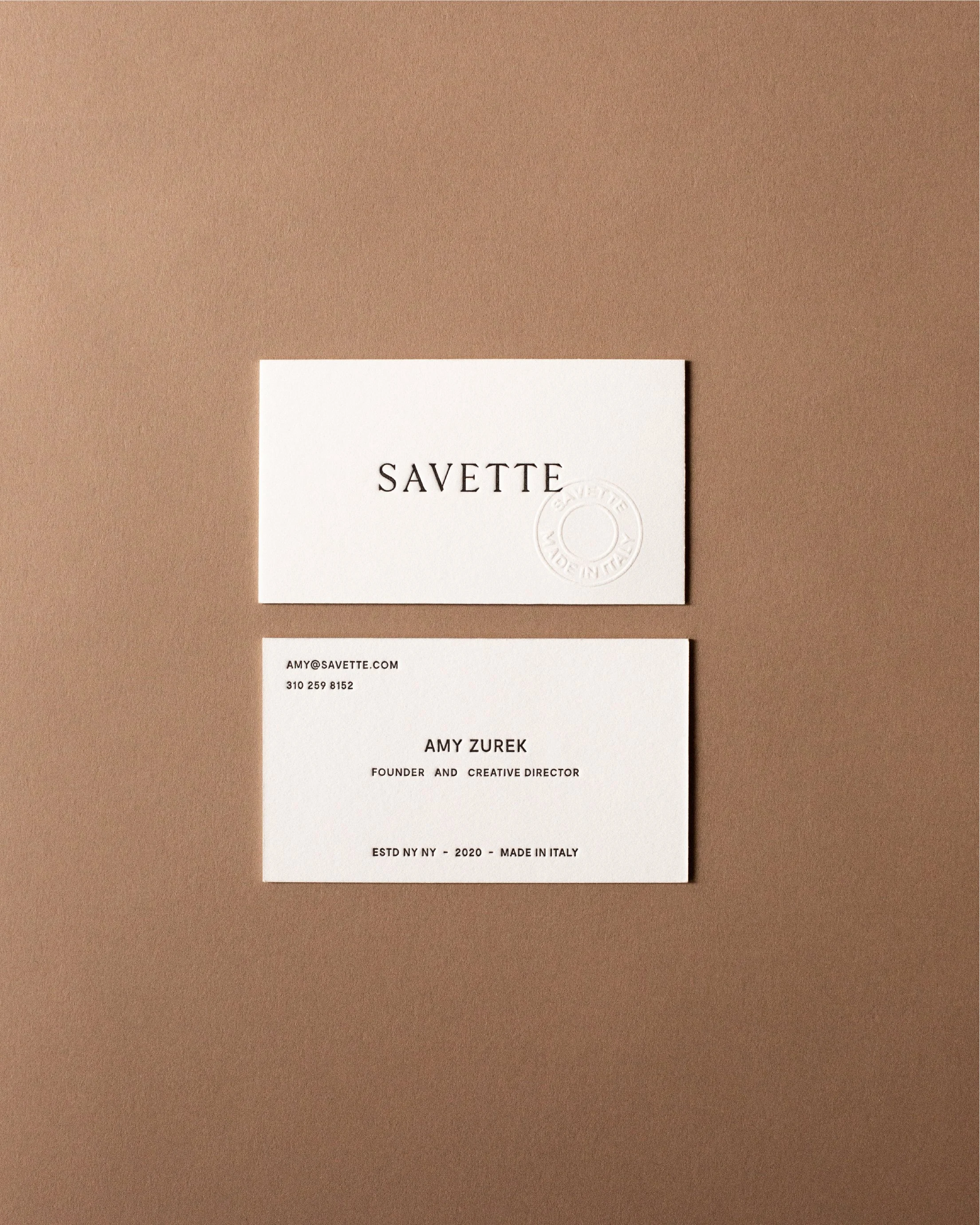 Brand Development and Print Collateral for Savette — Saturday Studio ...