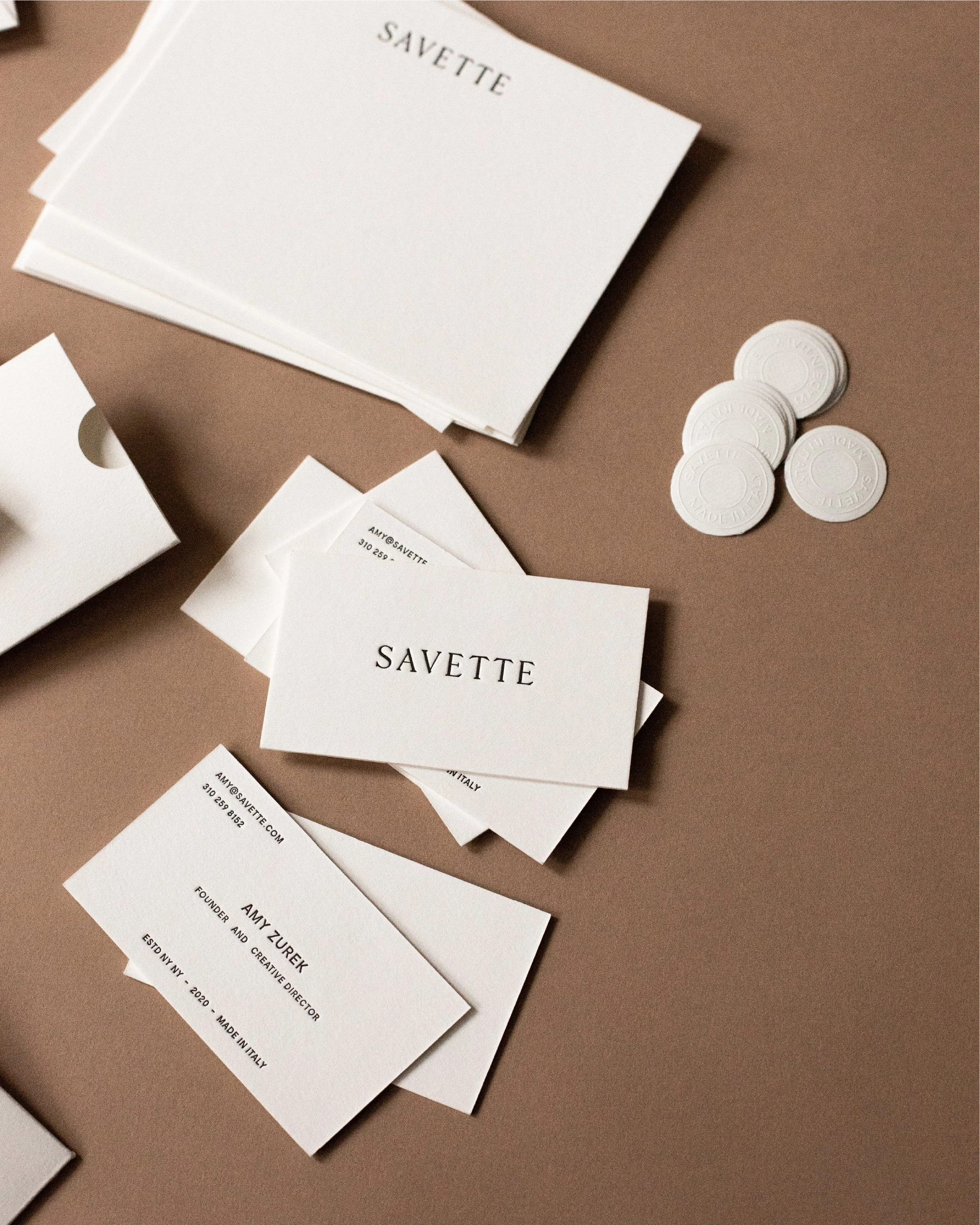 Brand Development and Print Collateral for Savette — Saturday Studio ...